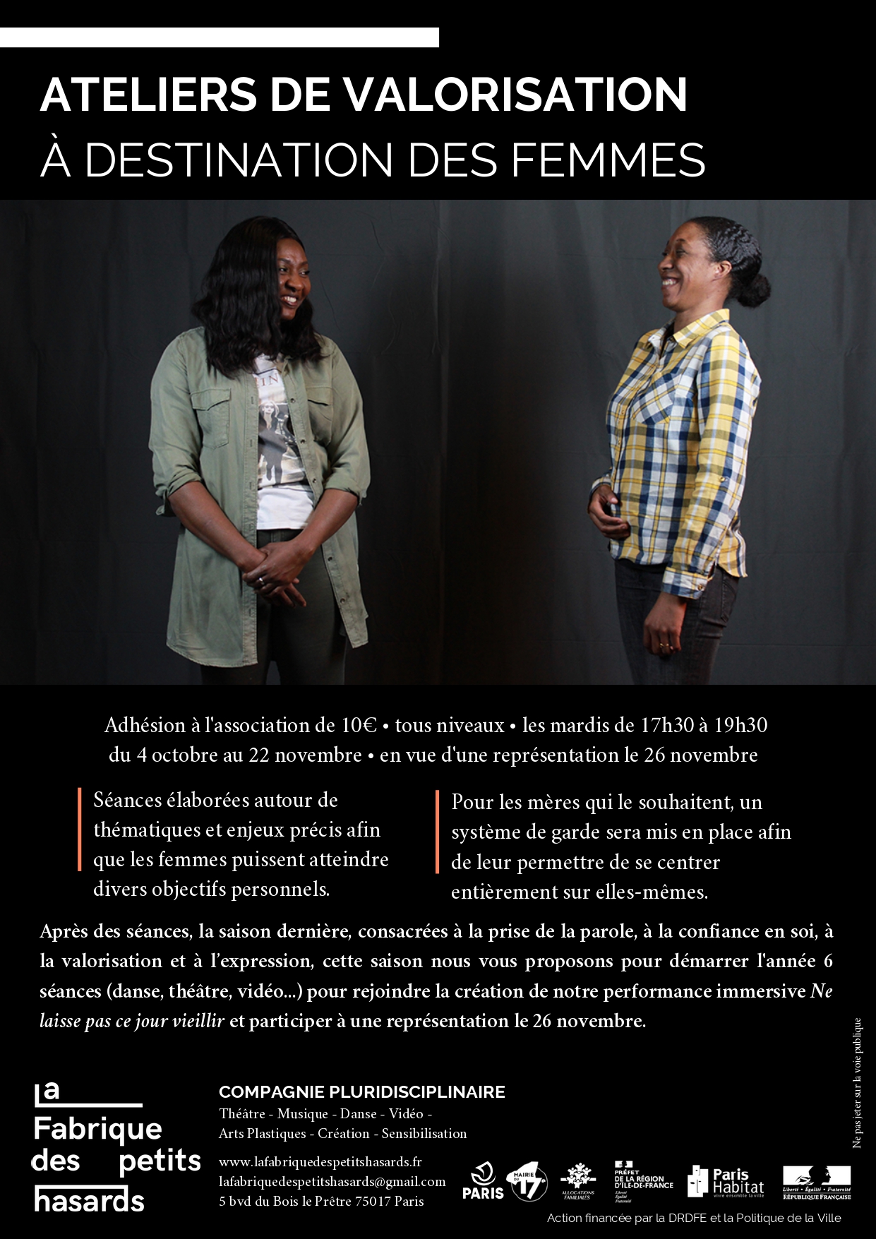 [ateliers De Valorisation À Destination Des Femmes] La Fabrique Des